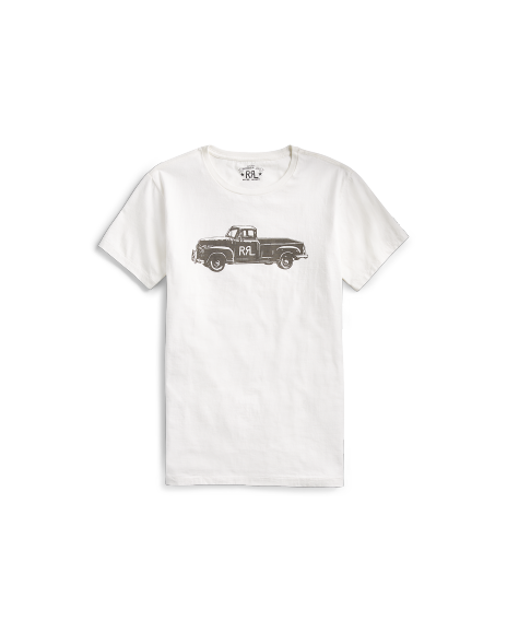 卡车图案T恤